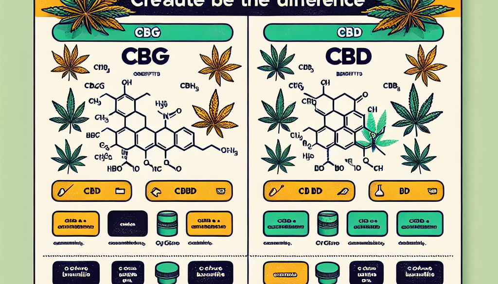 What Is The Difference Between CBG And CBD What Is The Difference Between CBG And CBD